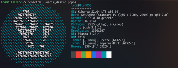 9 Rather Unknown Ways of Using Neofetch in Linux - It's FOSS