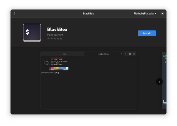 Blackbox: A Beautiful Terminal for Linux Users