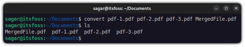How to Merge PDF Files in Linux