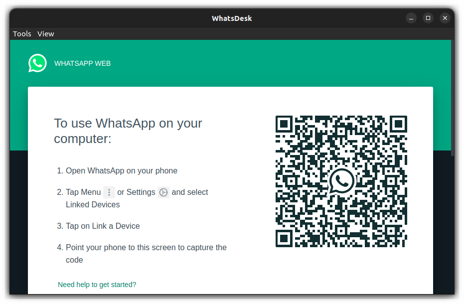 How to Use WhatsApp on Ubuntu and Other Linux