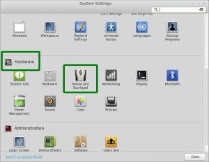 Fix Touchpad Click Not Working in Linux Mint