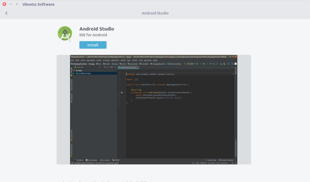 Easily Install Android Studio in Ubuntu And Linux Mint