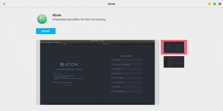 How To Install Atom Editor And Ide On Linux