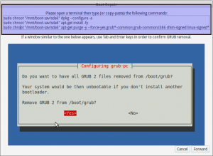 Fix Minimal BASH like line editing is supported GRUB Error In Linux