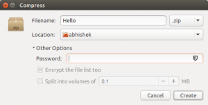 How to Create a Password Protected Zip File in Linux