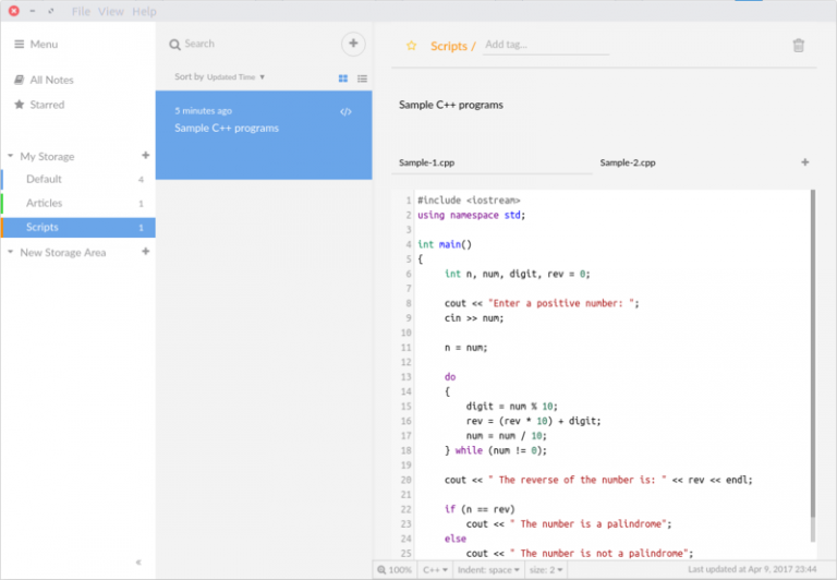 Boostnote: Open Source Note Taking App For Programmers