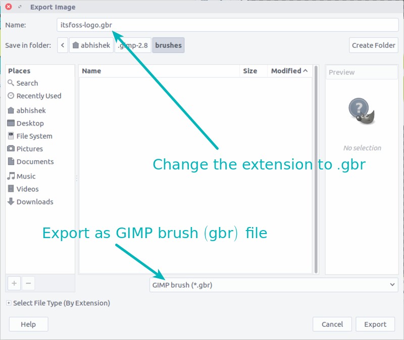 How To Add Watermark In GIMP In Linux