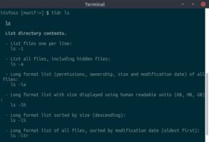TLDR: Linux Man Pages Simplified
