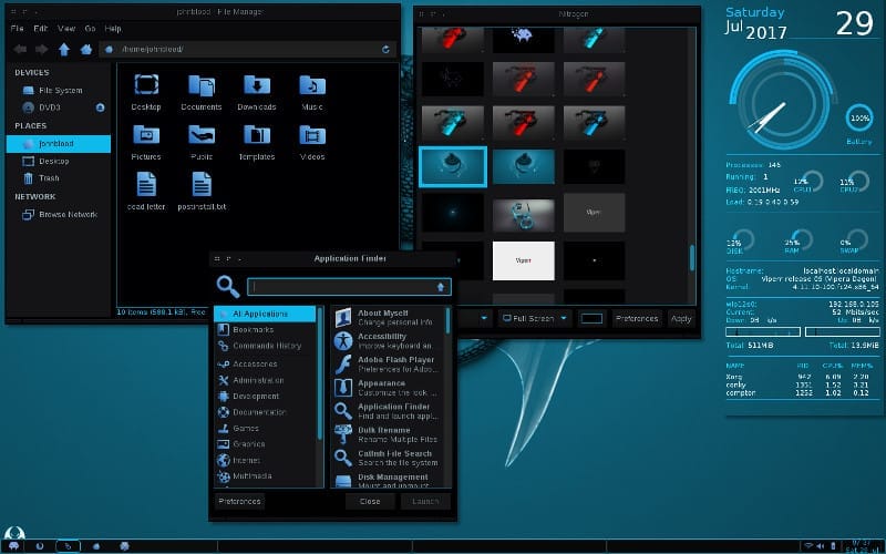 Viperr Linux- A Fedora Remix for Fans of CrunchBang