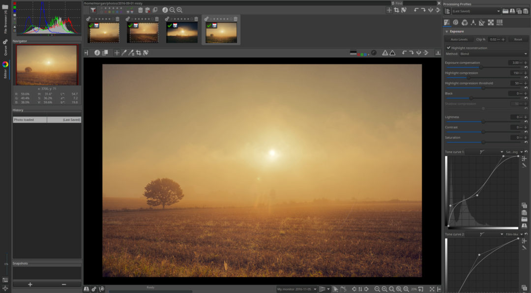 6 Best Free and Open-Source Tools for RAW Image Processing in Linux
