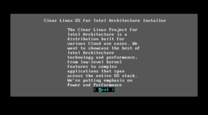 An Overview of Intel's Clear Linux, its Features and Installation Procedure