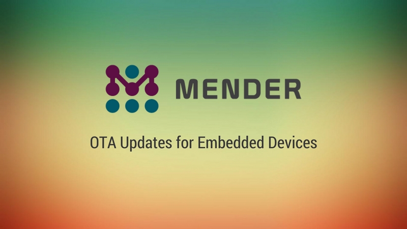 Use Mender to Provide Over-the-air Software Updates for Embedded Linux ...