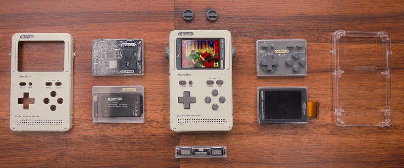 GameShell is a Game Boy Styled Retro Gaming Console Based on Linux