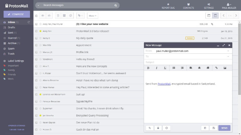 ProtonMail: An Open Source Privacy-Focused Email Service Provider