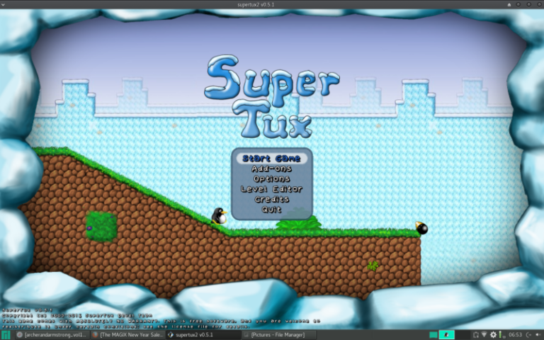 SuperTux: A Linux Take on Super Mario Game