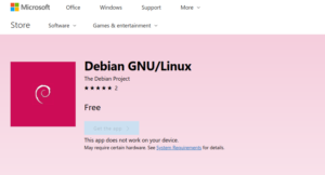 Kali Linux and Debian Are Now Available on Microsoft Store