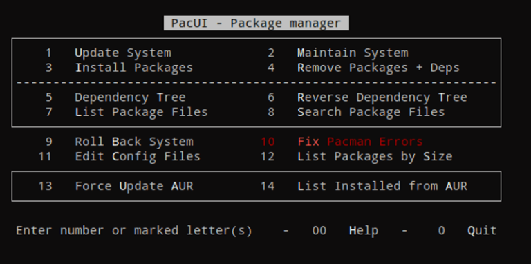 Become an Arch Power User with Pacli and PacUI
