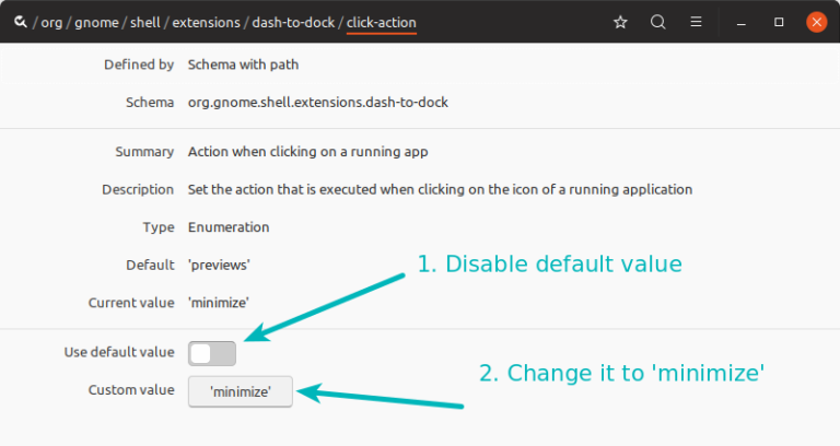 How to Enable Click to Minimize on Ubuntu