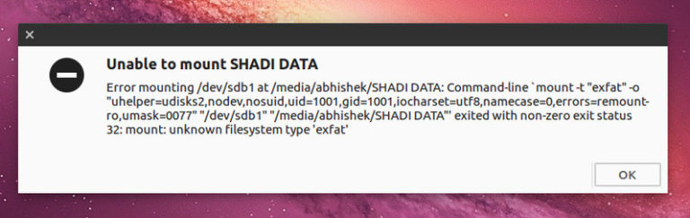 How to Mount and Use an exFAT Drive on Ubuntu Linux [Quick Tip]