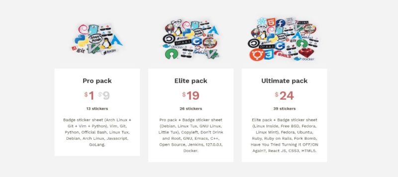 Get Linux & Programming Stickers for Laptops [Free Worldwide Shipping]