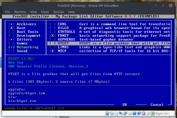 How to Install and Use FreeDOS on VirtualBox