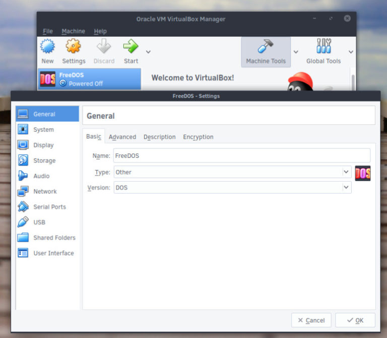 How to Install and Use FreeDOS on VirtualBox
