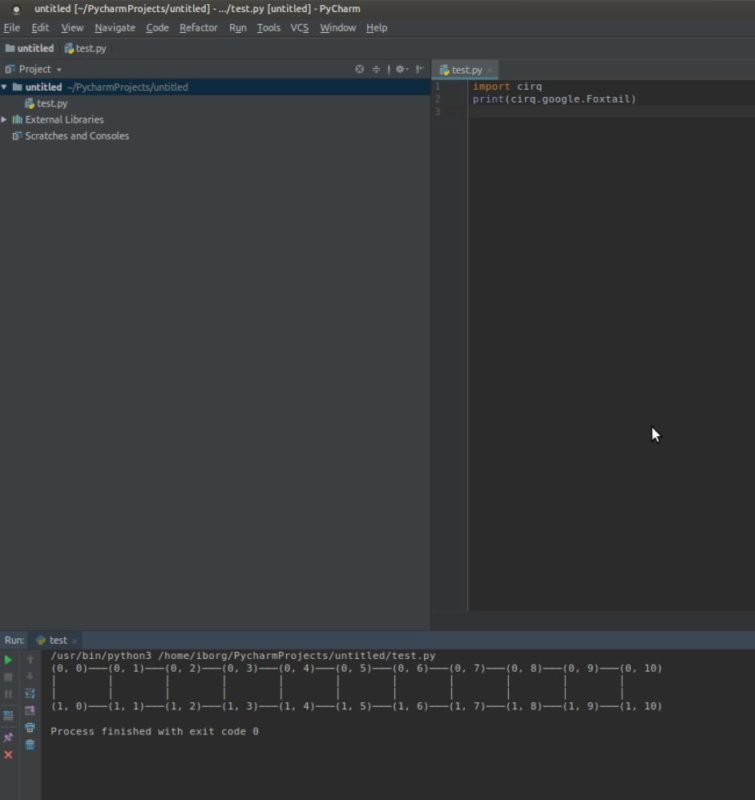 An Introduction to Quantum Computing with Open Source Cirq Framework