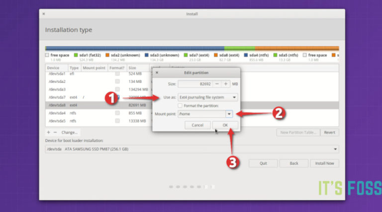 How To Replace One Linux Distribution With Another From Dual Boot [keeping Home Partition]