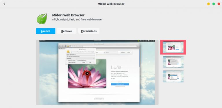 Midori: A Lightweight Open Source Web Browser