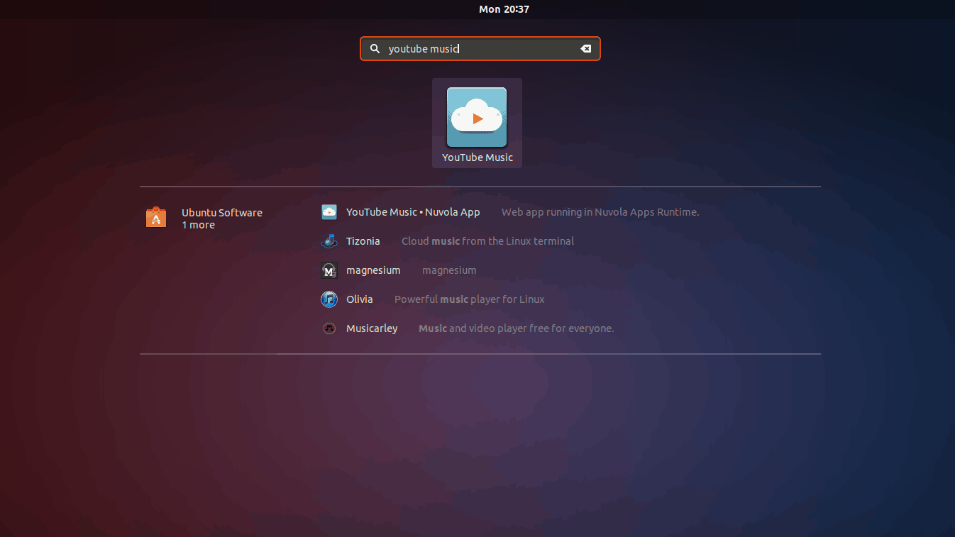 Nuvola: Linux Desktop Music Player for Streaming Services