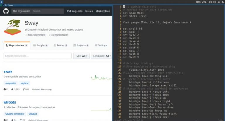 Sway - Tiling Window Manager Specially Crafted for Wayland