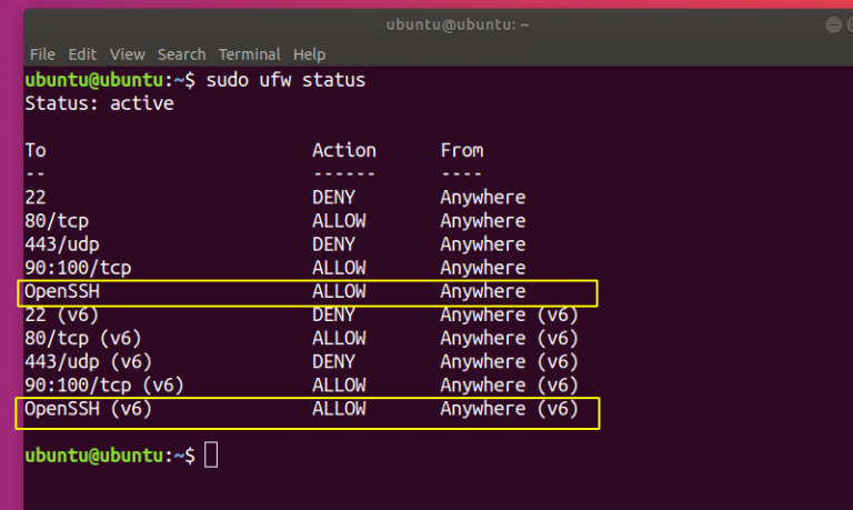 Using Firewall With Ufw In Ubuntu Linux Beginners Guide
