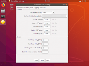 Working with Microsoft Exchange from your Linux Desktop