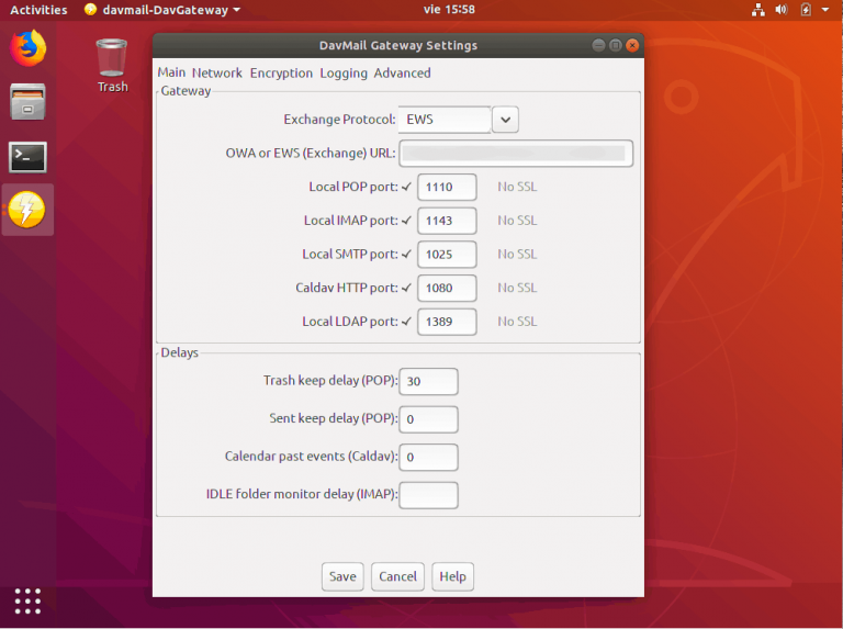 Working with Microsoft Exchange from your Linux Desktop