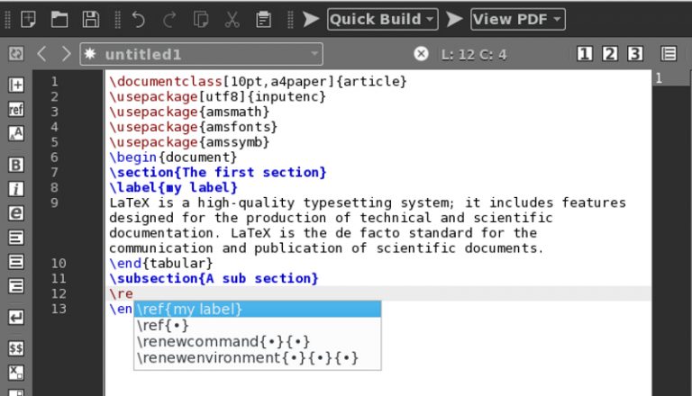 Use LaTeX in Ubuntu & Other Linux with Texmaker