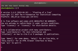 How to Install and Use R on Ubuntu