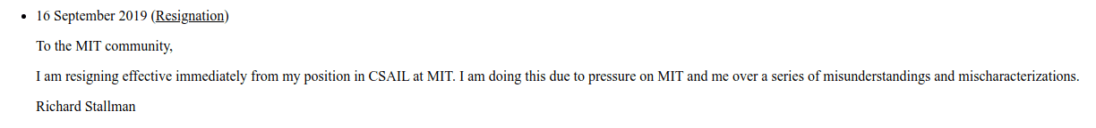 Amid Epstein Controversy, Richard Stallman is Forced to Resign as FSF ...