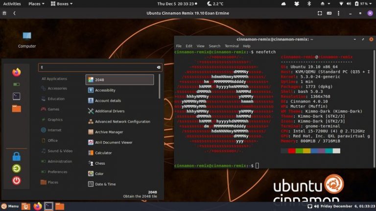 First Ever Release of Ubuntu Cinnamon Distribution is Finally Here!