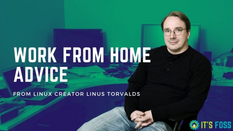 Linus Torvalds' Advice on Working From Home during Coronavirus Lockdown