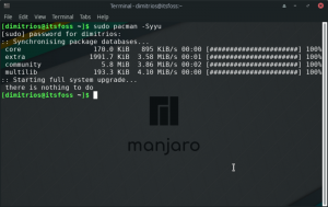 How to Update Manjaro and Other Arch-based Linux Distributions