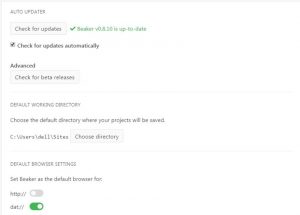 Browse the Peer-to-peer Web With Beaker Browser
