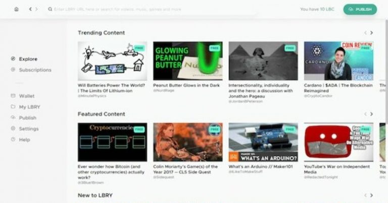 Meet LBRY, A Blockchain-based Decentralized Alternative to YouTube