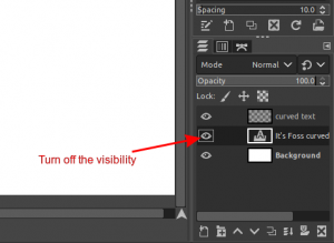 How to Create Curve Text in GIMP in 5 Simple Steps [GIMP Beginner's Tutorial]