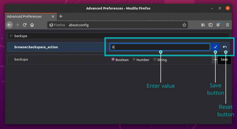 How To Enable Backspace In Firefox To Go Back To Previous Web Page With Backspace Key