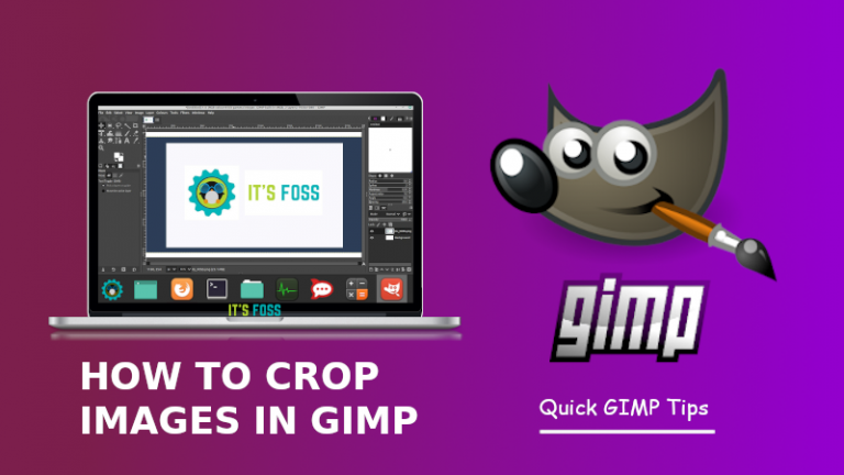 How to crop images in GIMP [Quick Tip]