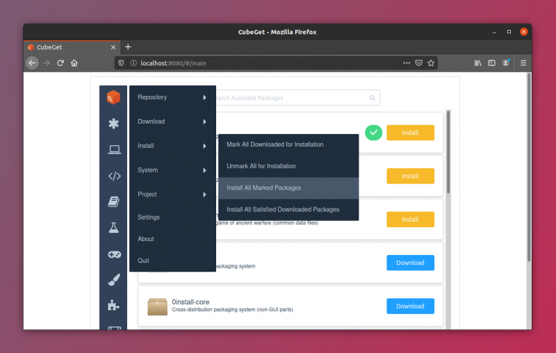 How to Install Linux Applications Offline With Cube