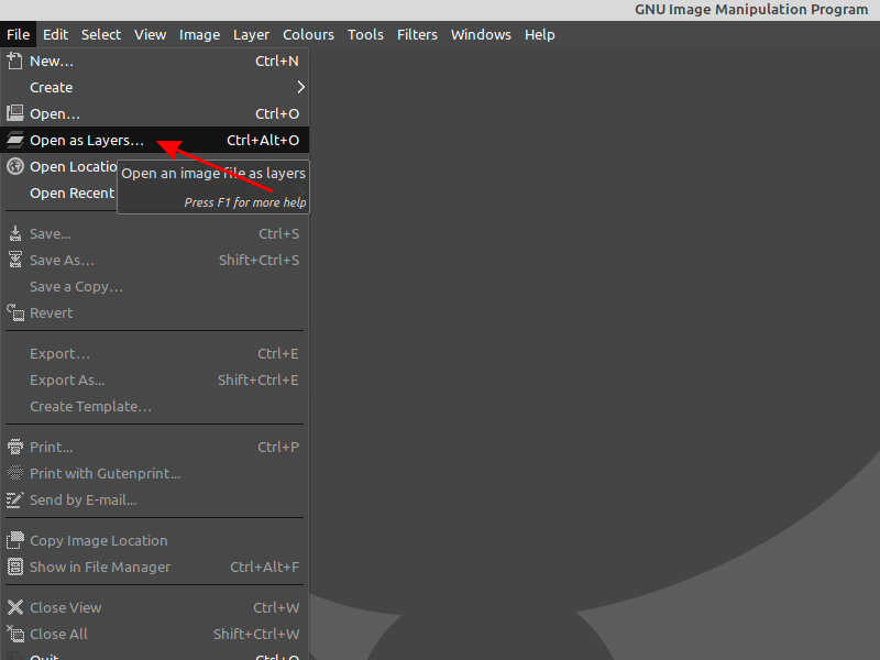 How To Make A Transparent Background In GIMP