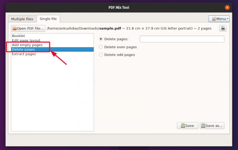 Perform Common PDF Editing Tasks Like Merge, Split, Rotate With Free and Open Source PDF Mix Tool