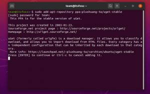 How to Install uGet Download Manager on Ubuntu Linux
