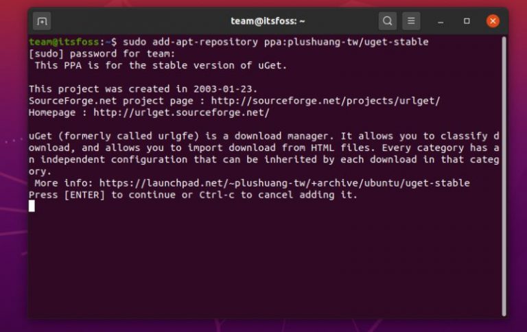 How to Install uGet Download Manager on Ubuntu Linux